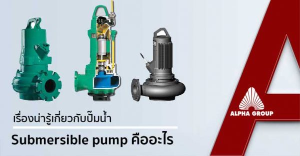 Submersible pump คือปั๊มอะไร แตกต่างจากปั๊มหอยโข่งอย่างไร