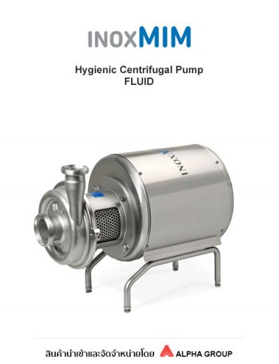 INOXMIM - Stainless Steel Helical Pump model FL-ERB