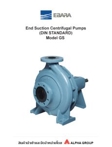 ATURIA ROTOS - End Suction Pump model NA/NE