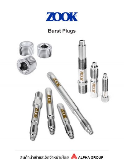 จำหน่ายแผ่นดิสก์ระบายแรงดัน ZOOK - Rupture Disk Burst Sensors