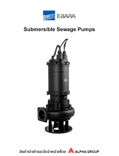 อัลฟ่ากรุ๊ปตัวแทนจำหน่ายปั๊มน้ำอุตสาหกรรม แบรนด์ Ebara
